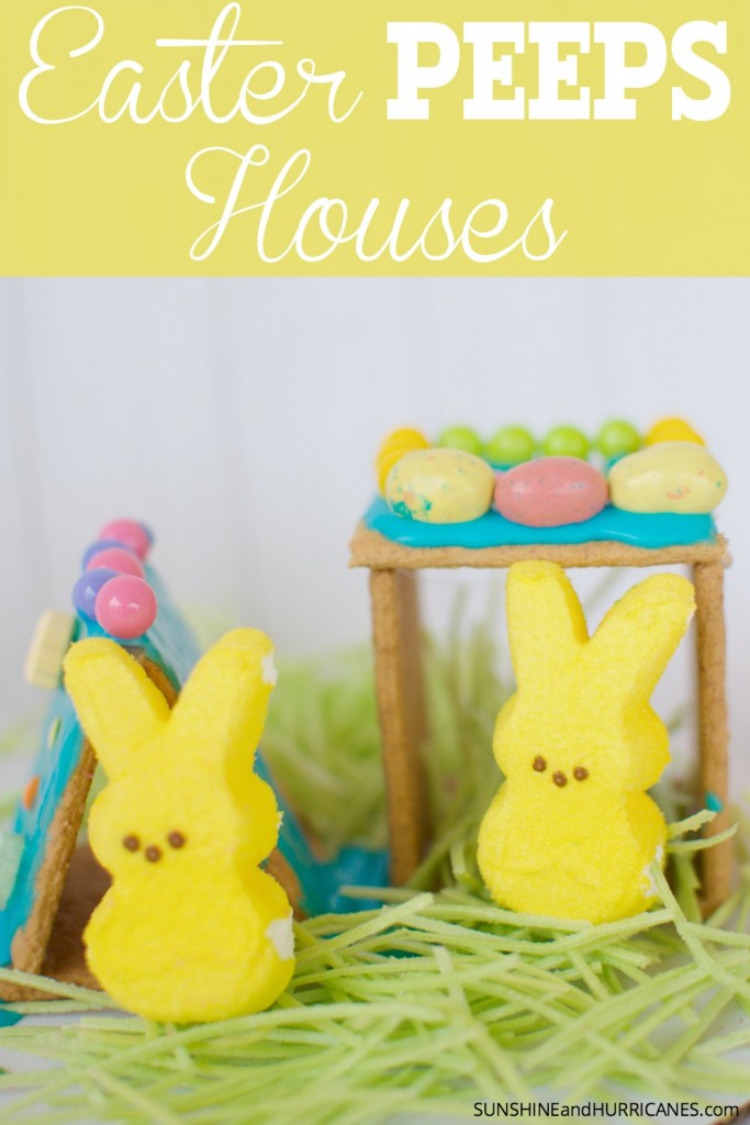 Peeps Easter Houses