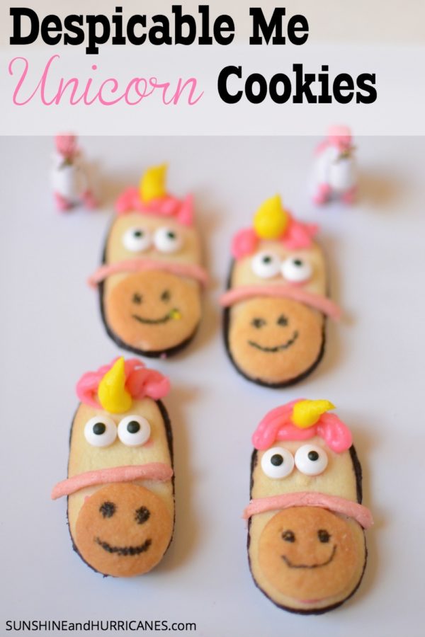 Despicable Me Unicorn Cookies