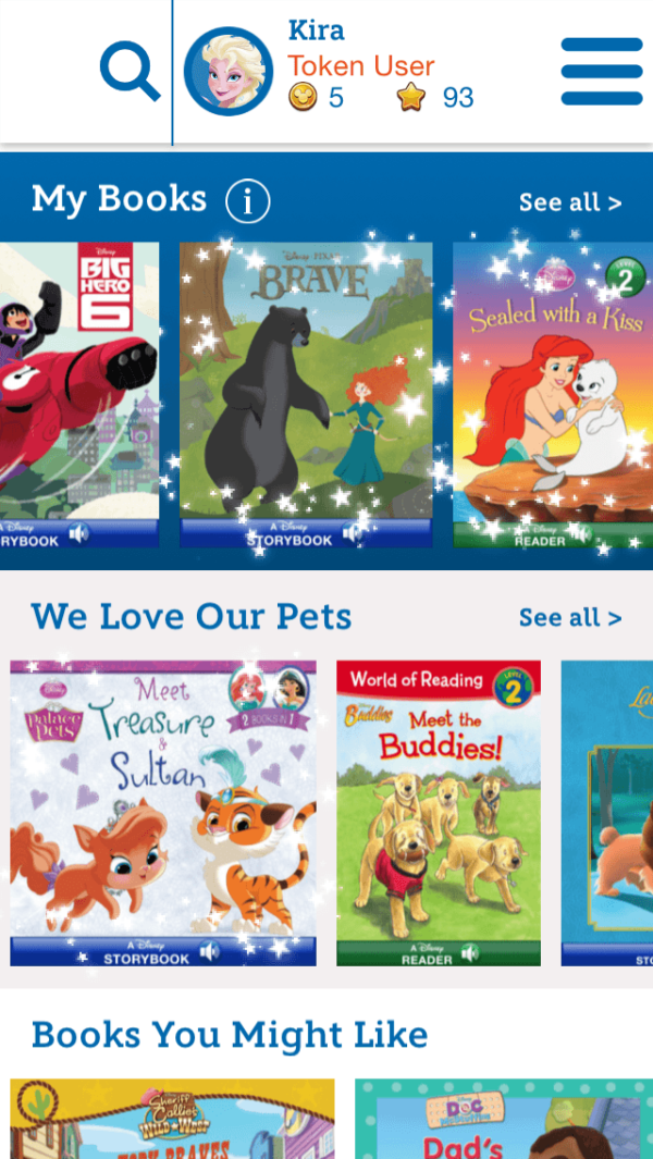 Raising Kids Who Love to Read with Disney Story Central App