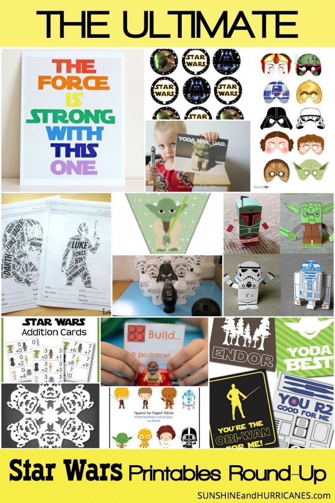Star Wars Printables An Out of This World Round-Up