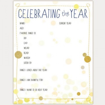 New Years Eve Printables - Fun Ways to Celebrate as a Family