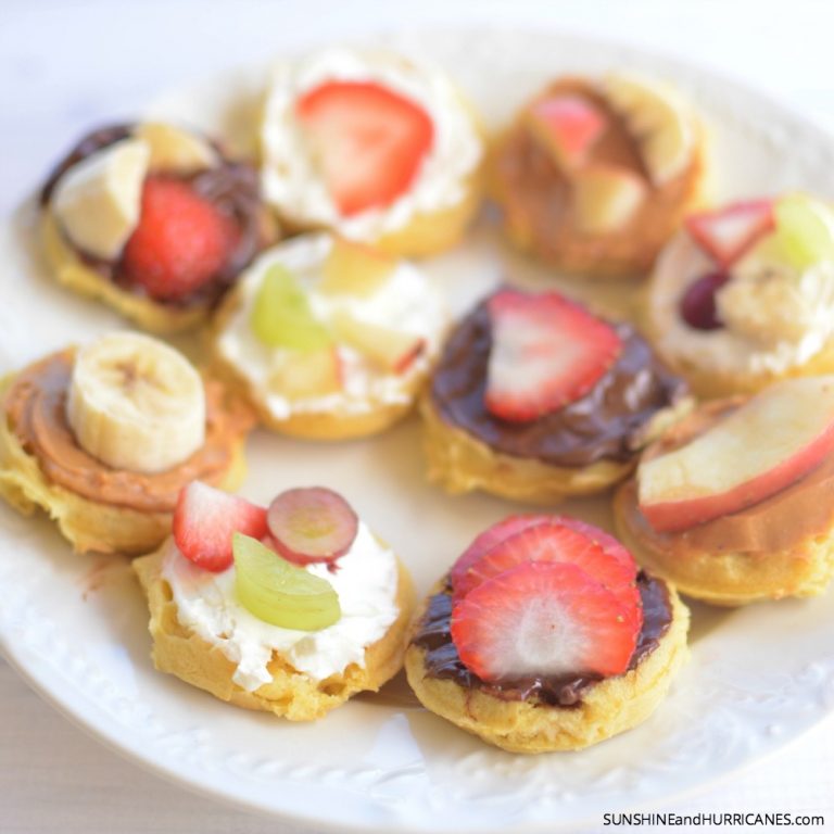 Waffle Snack Bites