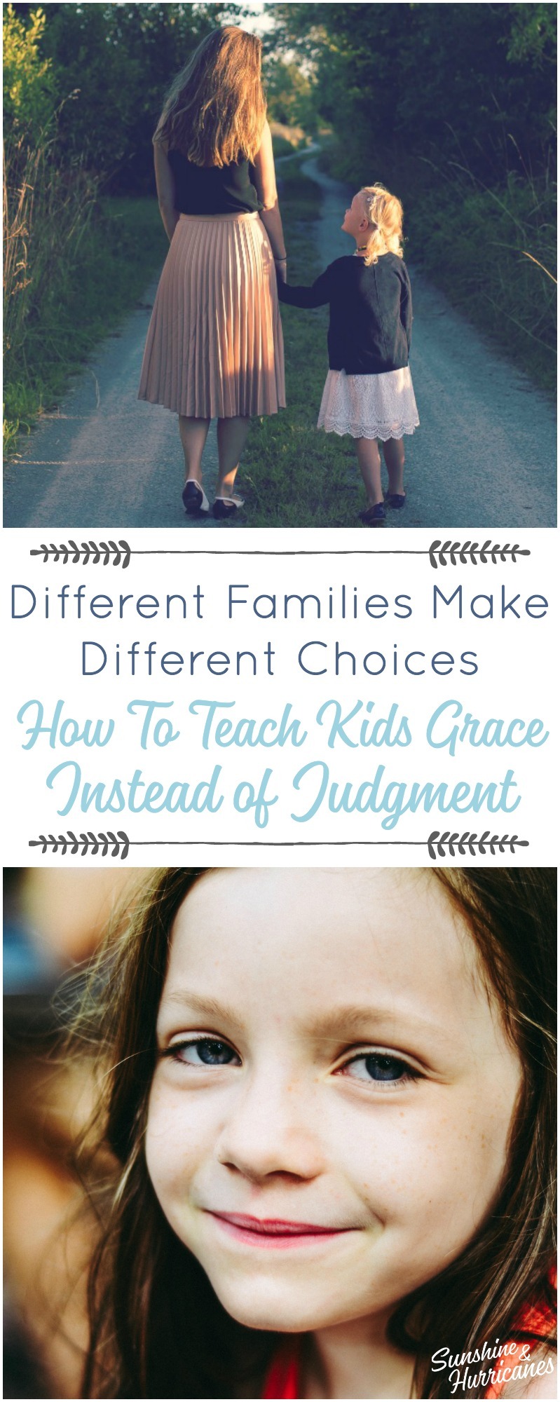 Grace Instead of Judgement: Explaining Why Different Families Make ...