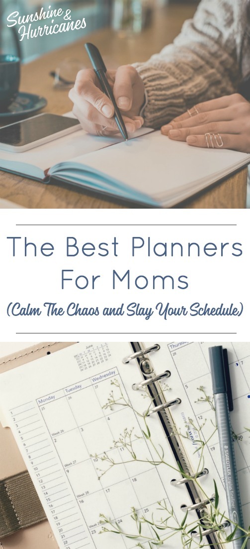 Bring Calm To Your Chaos - The Best Planners for Moms