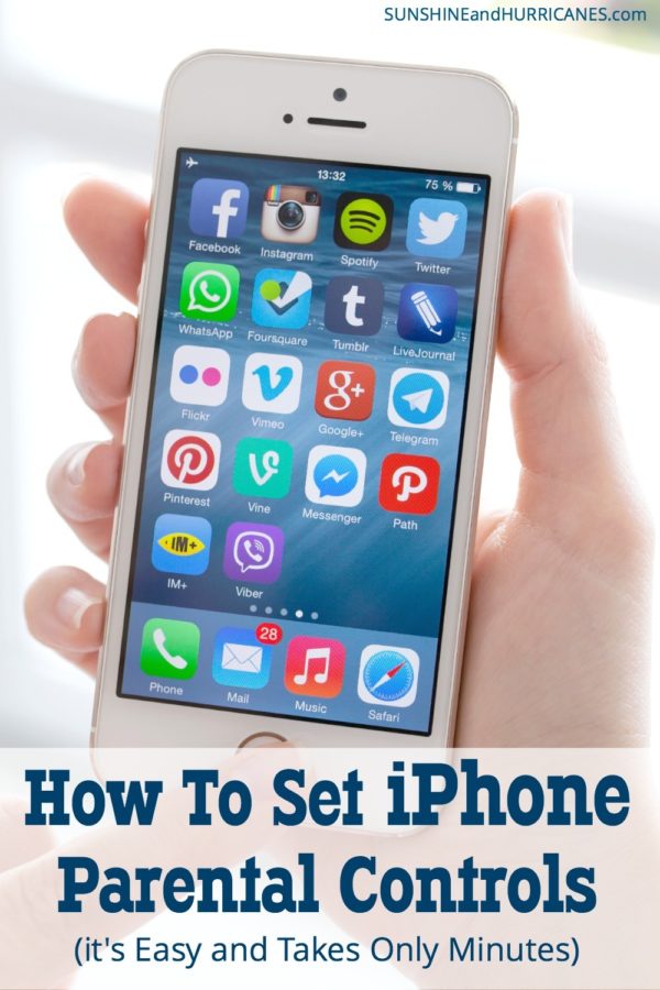 Setting iPhone Parental Controls - Easy as 1,2,3