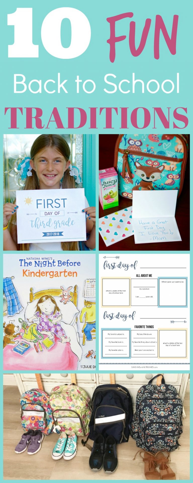 10 Fun and Meaningful Back To School Traditions for Your Family