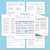 Family Technology Management Printables Pack - Sunshine and Hurricanes
