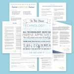 Family Technology Management Printables Pack - Sunshine and Hurricanes